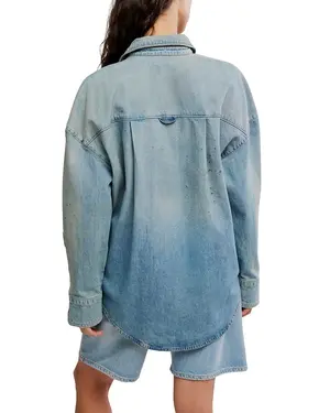 Free People Rally Cocoon Cotton Top