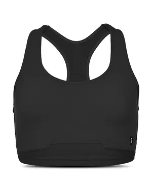 On Studio Racerback Sports Bra Black