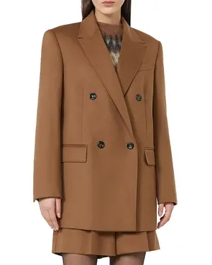 Max Mara Msthobby Wool Blazer