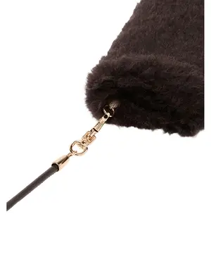 Max Mara Ombrato Teddy Alpaca Wool & Silk Mittens