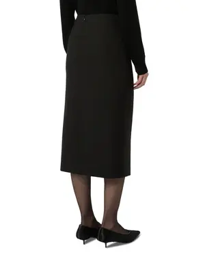 Max Mara Asymmetric Midi Skirt