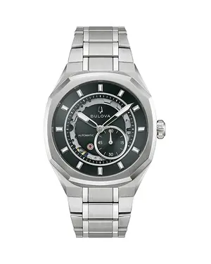 Bulova Marc Anthony Automatic Watch, 40.5mm - Green/silver