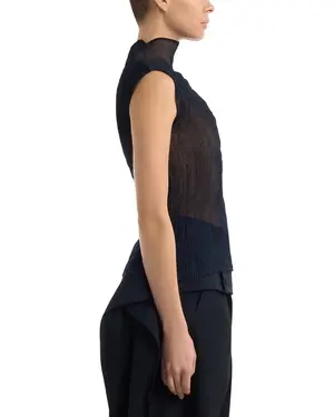 Issey Miyake Chiffon Twist 1 Top