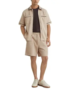 REISS Elijah Textured Shorts