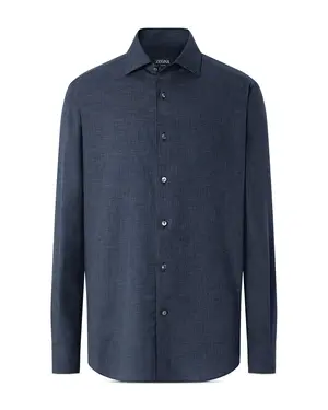Zegna Cashco Cotton Blend Shirt