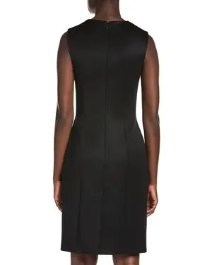 Alexander McQueen Sleeveless Wool Sheath Dress