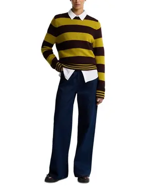 Barbour Woodhouse Wool Blend Striped Sweater