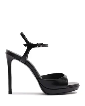 Schutz Scarlett Leather Strappy Sandals