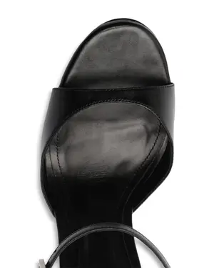 Schutz Scarlett Leather Strappy Sandals