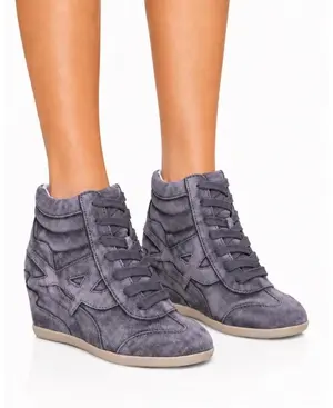 Ash Boradia Lace Up Wedge Sneakers