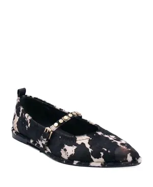 Ash Bella Studded Mary Jane - Black Multi