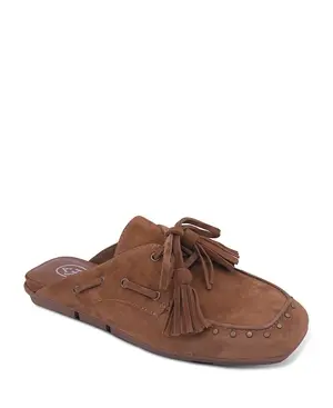 Ash Bavaria Studded Mule - Chestnut