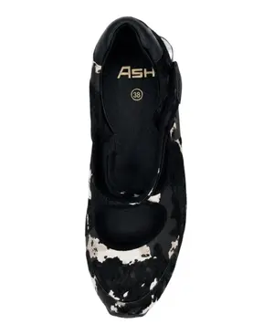 Ash Kore Bis Cross Strap Sneaker - Black Multi