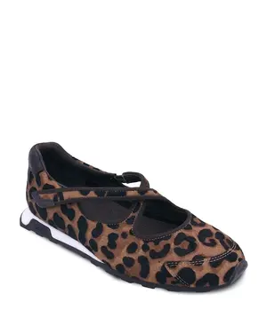 Ash Kore Bis Cross Strap Sneaker - Leopard Print