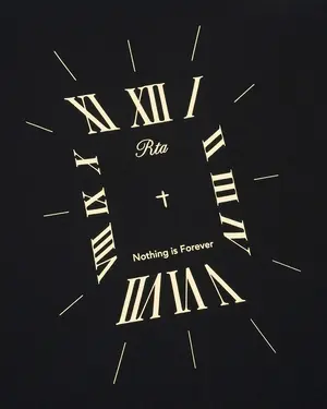 RtA Bastien Clockface Pocket Tee