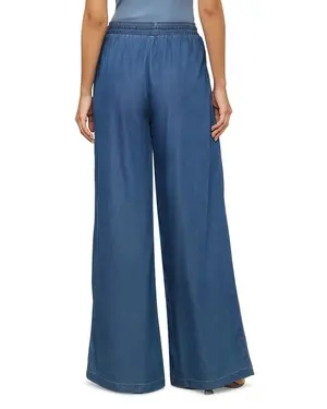 L'Agence Connie High Rise Drawstring Trouser Jeans