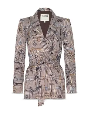 L'Agence Aven Wrap Blazer