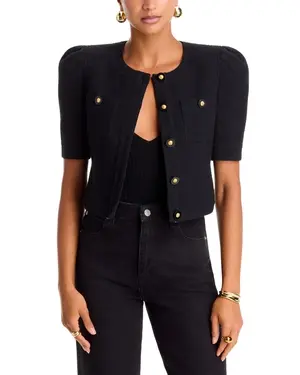 L'Agence Allegra Cropped Jacket