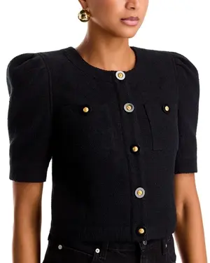 L'Agence Allegra Cropped Jacket