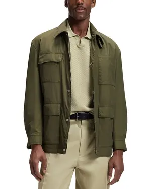 BOSS C-corpo Relaxed Outerwear Jacket - Open Green