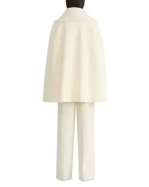 Mackage Susie Belted Wool Cape Coat
