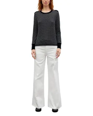Gerard Darel Belia Epaulet Striped Top