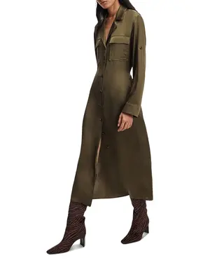 Rag & Bone Sonny Silk Shirt Dress