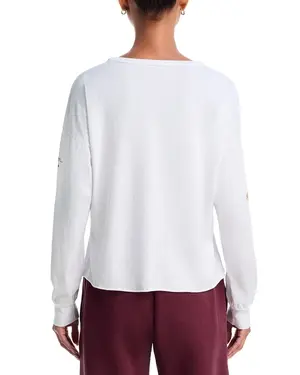 Aqua Emma Horse Elements Cotton Long Sleeve Tee Exclusive