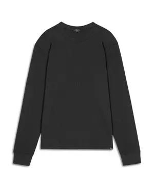 Rails Smith Relaxed Thermal Knit Cotton Blend Shirt