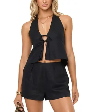 L*Space April Halter Top - Black