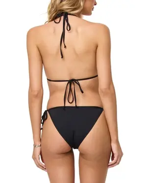 L*Space Levy Bikini Bottom With Floral Embellishment