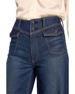 Ramy Brook Ciara High Rise Wide Leg Jeans
