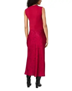 French Connection Oona Satin Maxi Skirt
