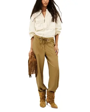 Ba&sh Pava Straight Leg Pants - Blond