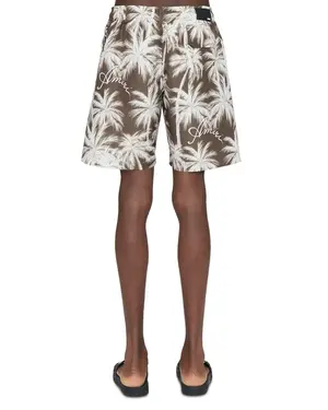 Amiri Palms Drawstring Swim Shorts
