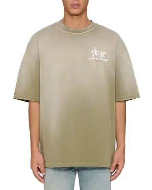 Amiri Art & Design Studio Logo Cotton T-shirt