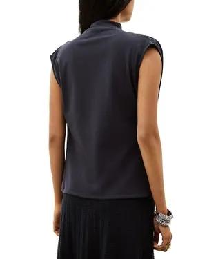 Ba&sh Hoda Draped Top - Ink
