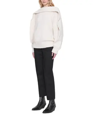 Ossou Umber Framed Sweater