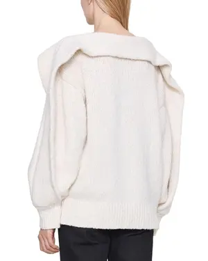 Ossou Umber Framed Sweater