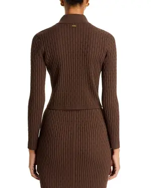 TOCCIN Posie Collared Jacket - Espresso