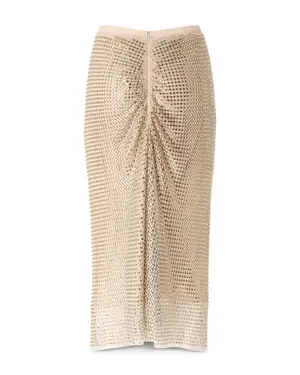 Pinko Berlina Square Crystal Skirt