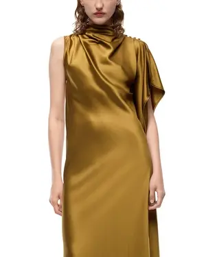 Pinko De Tomaso Satin Maxi Dress - U