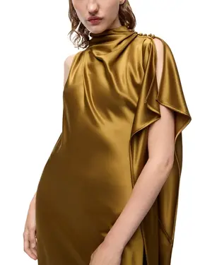Pinko De Tomaso Satin Maxi Dress - U