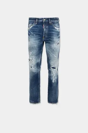 Dsquared2 Brando Classic Teddy Jeans - Blue