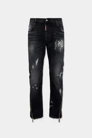 Dsquared2 Moldy Peaches New Biker Jeans - Black
