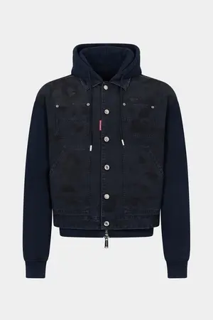 Dsquared2 Hybrid Hooded Carpenter Jacket
