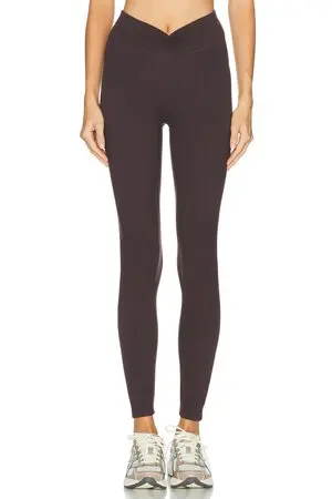 437 The Scrunch Legging In Chocolate