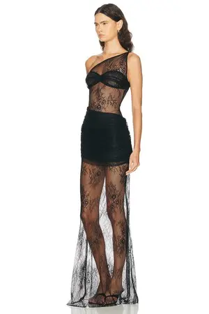 BANANHOT Sabrina Lace Maxi Dress