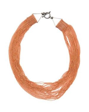 Fabiana Filippi Necklace Ecobrass - Orange
