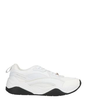 Armani Exchange Sneakers Size Textile Fibers, Synthetic Material - White